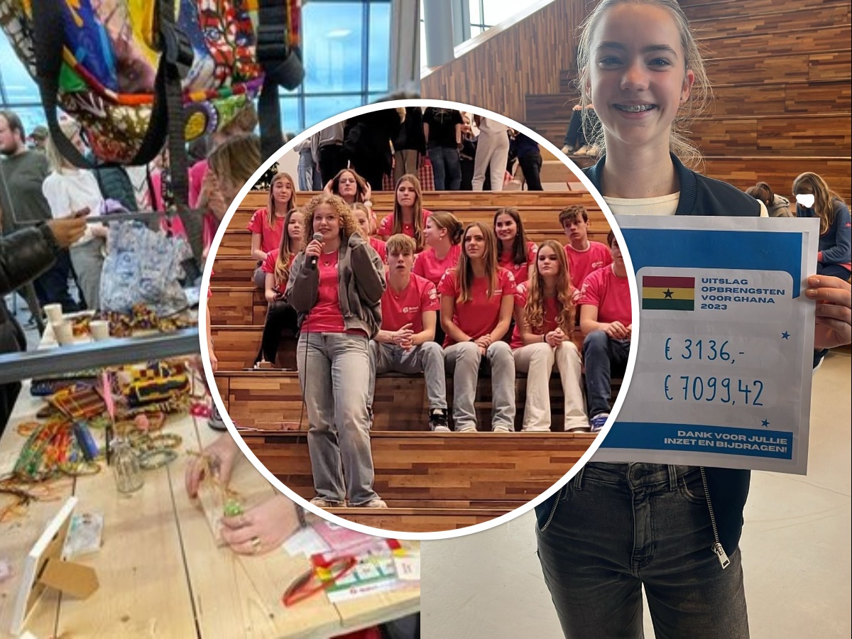 Ghana kerstmarkt - Wolfert Lyceum