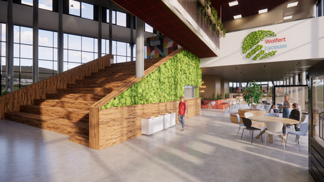 Nieuwe inrichting - Wolfert Lyceum